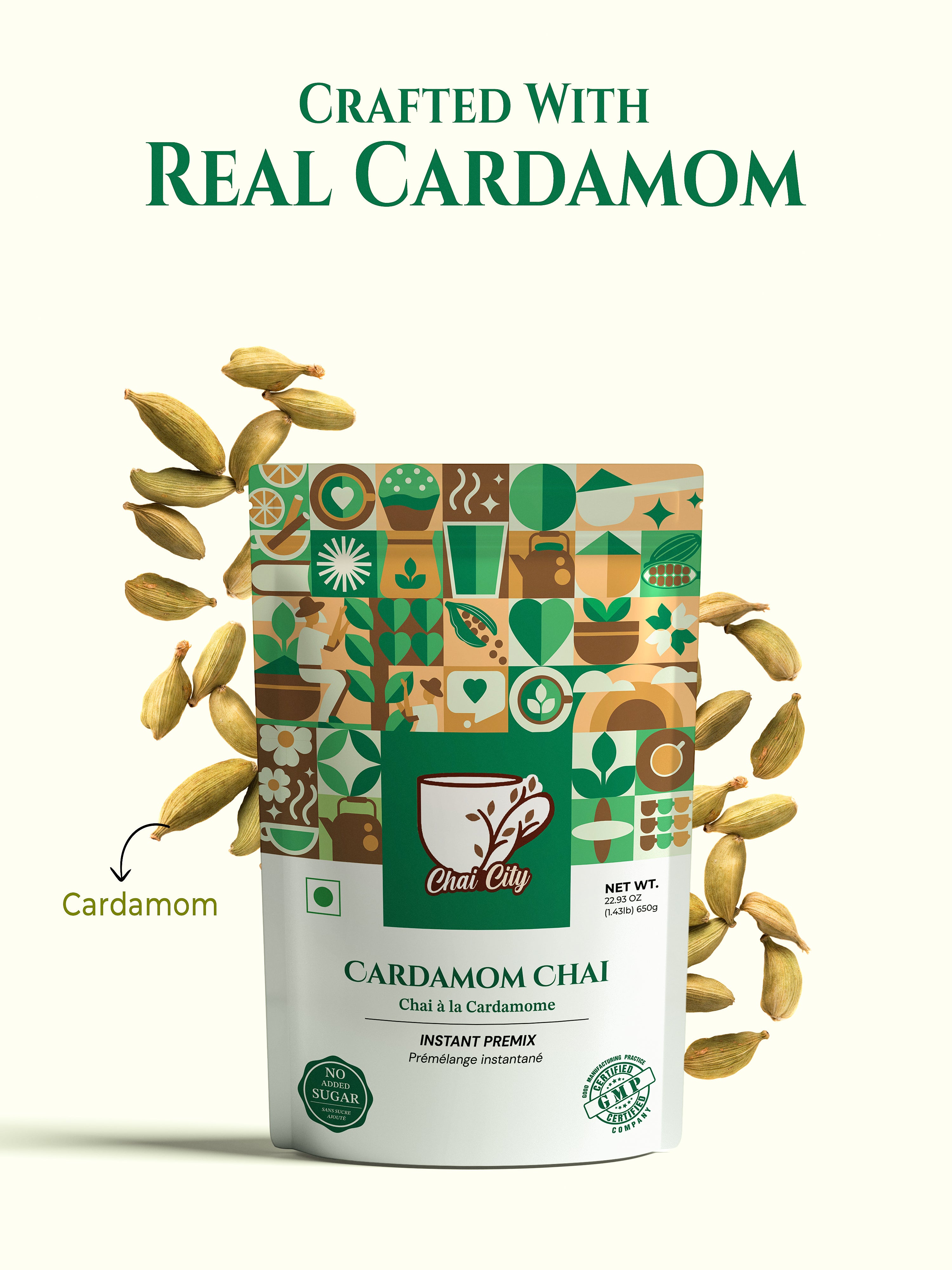 Instant Cardamom Chai Tea Premix – Authentic Indian Elaichi Chai – Chai ...